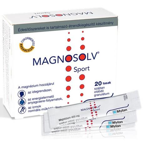 MAGNOSOLV SPORT granulátum 20x - Webáruház és Egészségügyi portál