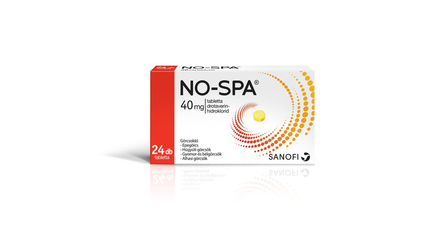 No-Spa 40 mg tabletta 24x - Sanofi - Webáruház és Egészségügyi portál