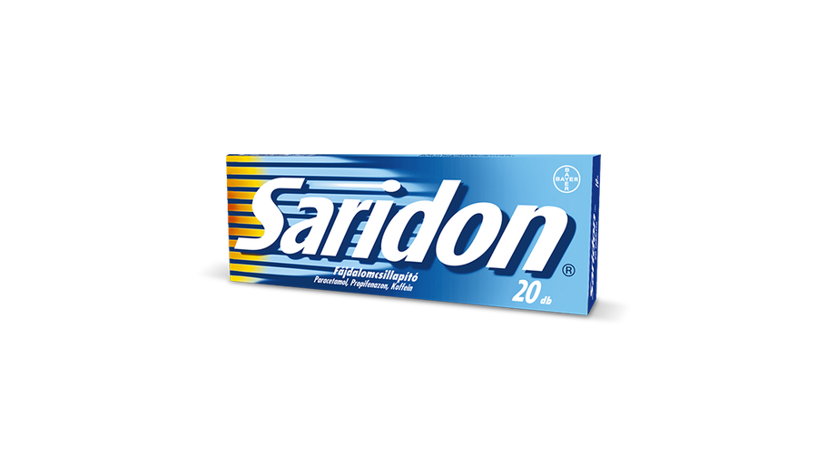 Saridon tabletta 20x - Bayer - Webáruház és Egészségügyi portál