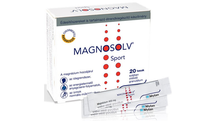 MAGNOSOLV SPORT granulátum 20x - Webáruház és Egészségügyi portál