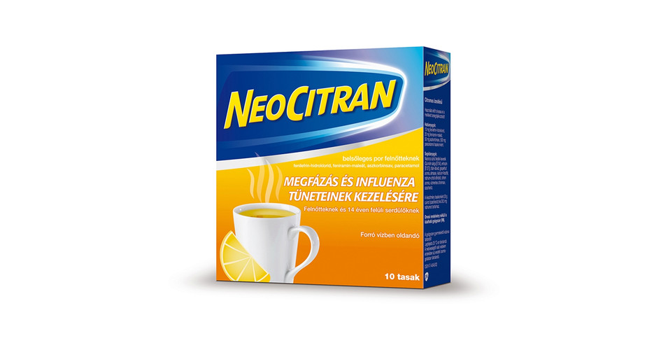 Neo Citran belsőleges por felnőtteknek 10x - GlaxoSmithKline ...