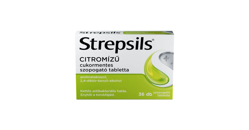 Strepsils citromízű cukormentes szopogató tabletta 36x - Reckitt ...