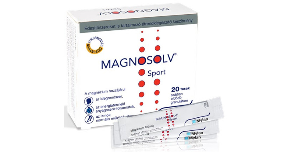 MAGNOSOLV SPORT granulátum 20x - Webáruház és Egészségügyi portál