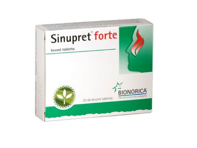 Sinupret Forte bevont tabletta 20x - Webáruház és Egészségügyi portál