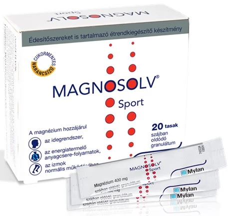 MAGNOSOLV SPORT granulátum 20x - Webáruház és Egészségügyi portál